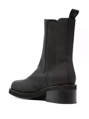 Calvin Klein 50mm Leather Chelsea Boots