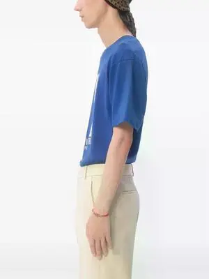 Valentino Garavani Chez-print T-shirt - Blue