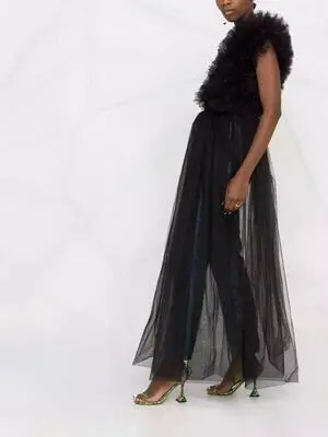 Alchemy Fashions X Lia Aram Asymmetric Ruffle Detail Bodysuit