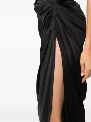 Jacquemus La Saudade Floral-embroidered Asymmetric Dress