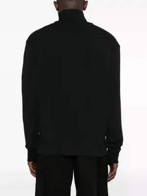Maison Kitsuné Fox Head Cotton Sweatshirt - Black