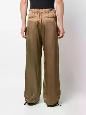 Versace Barocco Print Wide-leg Trousers