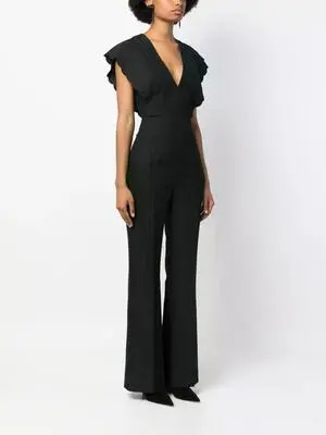 Philosophy Di Lorenzo Serafini Tailored Jumpsuit With Scallop Edge