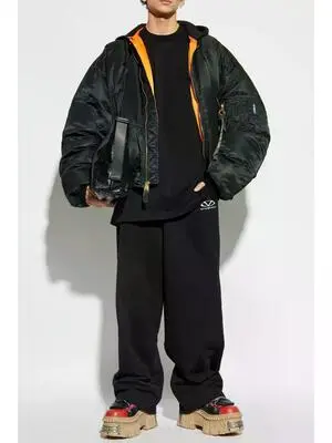Vetements Logo-print Cotton Pants