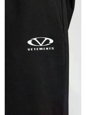 Vetements Logo-print Cotton Pants