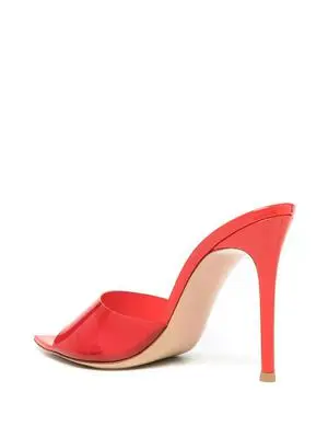 GIANVITO ROSSI Elle Transparent Strap Sandals
