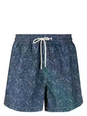 ARRELS BARCELONA X Jordi Labanda Swim Shorts - Blue