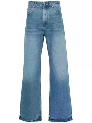 Jacquemus Le Dé Nîmes Straight-leg Jeans - Blue
