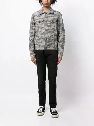 PRIVATE STOCK LABS The Delaroche Military Jacket In Camouflage Print