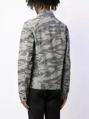 PRIVATE STOCK LABS The Delaroche Military Jacket In Camouflage Print