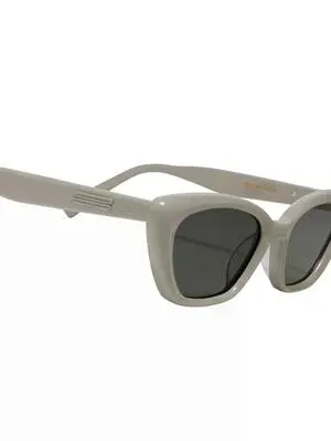 GENTLE MONSTER Terra Cotta Tinted Cat Eye Sunglasses - Grey