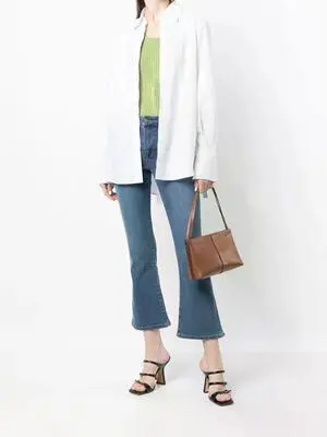 FRAME Low-rise Flared Jeans