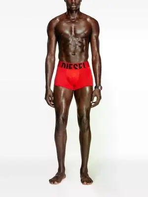 DIESEL® Logo-waistband Boxer Briefs - Red