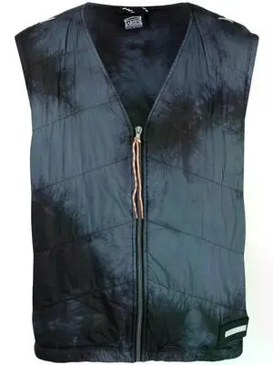 Aries Tie & Dye Quilted Gilet