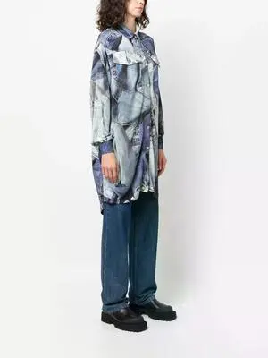 Moschino Graphic Print Long-sleeve Shirt