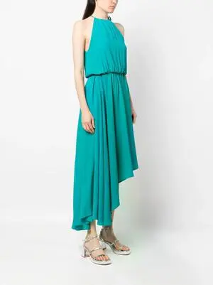 SEMICOUTURE Sleeveless Asymmetric Hem Dress