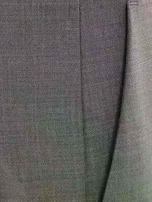 Brunello Cucinelli Mélange-effect Tailored Trousers