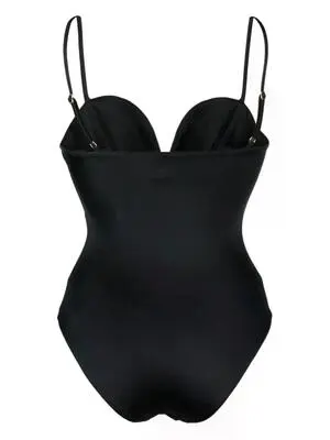 NOIRE SWIMWEAR Round Neck One Piece