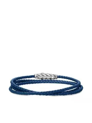 David Yurman Sterling Chevron Triple Bracelet