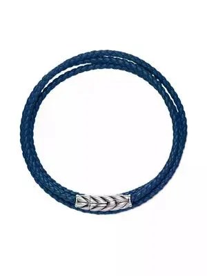 David Yurman Sterling Chevron Triple Bracelet
