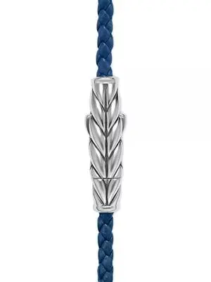 David Yurman Sterling Chevron Triple Bracelet