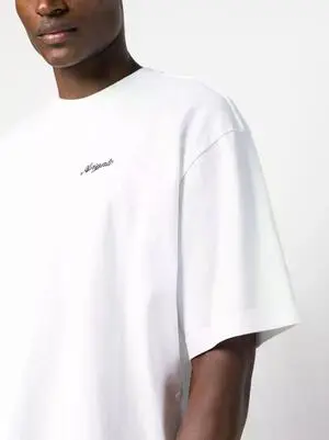 Axel Arigato Logo-embroidered T-shirt