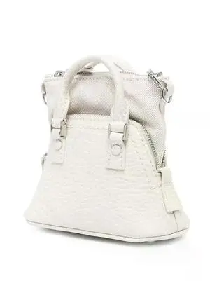 MAISON MARGIELA 5ac Classique Baby Crossbody Bag - Neutrals