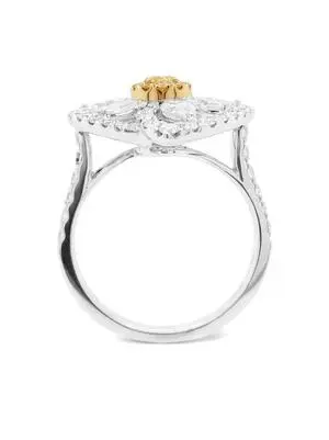 HYT JEWELRY 18kt White Gold Diamond Ring