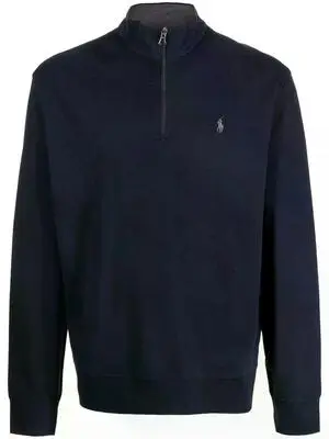 Polo Ralph Lauren Jersey Quarter-zip Pullover - Blue