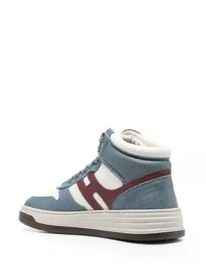 Hogan H630 Panelled High-top Sneakers
