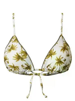 TWINSET Floral-print Halterneck Bikini