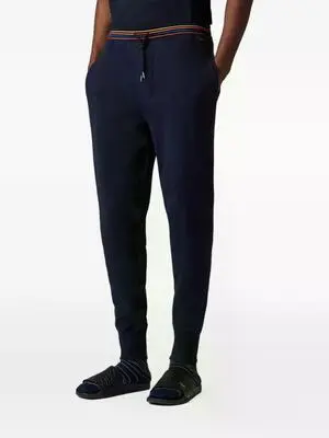 Paul Smith Stripe-trim Track Pants - Black