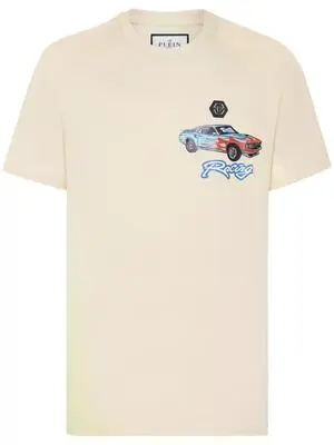 Philipp Plein Cars Racing T-shirt - Neutrals