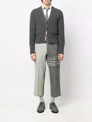 Thom Browne Patch-pocket Cashmere Cardigan