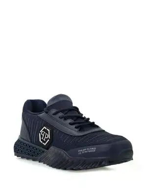 Philipp Plein Runner Hexagon Sneakers - Blue