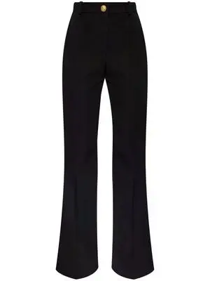 Balmain Flared Virgin Wool Trousers