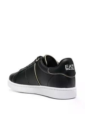 EA7 Leather Sneakers