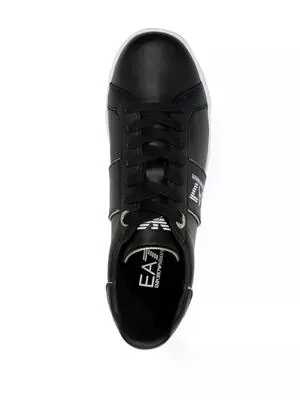 EA7 Leather Sneakers