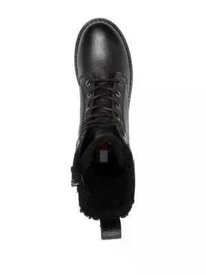 Tommy Hilfiger Leather Lace-up Boots