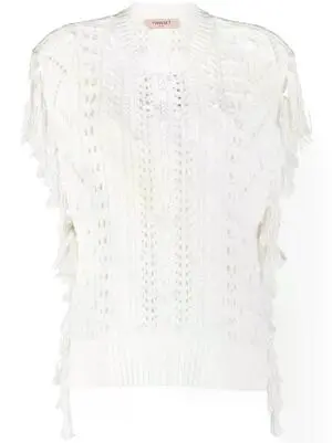 Twinset Fringe Sweaters For Women