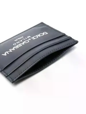 Dolce & Gabbana Logo-print Cardholder - Blue