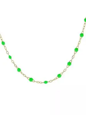 Gigi Clozeau 18kt Yellow Beaded Necklace - Gold