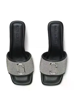 Marc Jacobs The Rhinestone J Marc 65mm Sandals