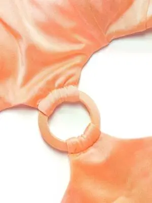 NOIRE SWIMWEAR Cut-out Detail Swimsuit - Orange