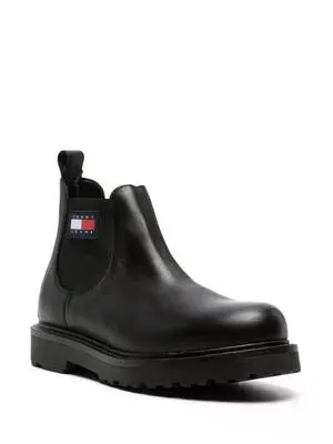 Tommy Hilfiger Leather Chelsea Boots