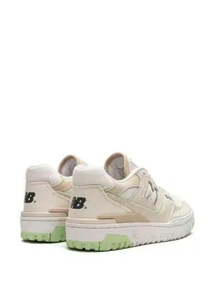 NEW BALANCE 550 Turtledove Green Aura Sneakers - Neutrals