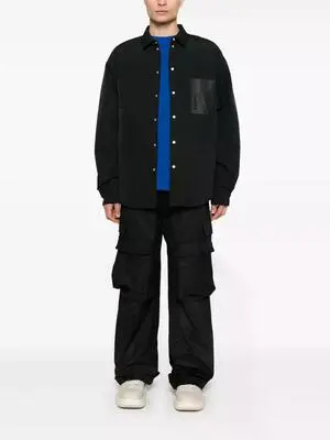 PURPLE BRAND Wide-leg Cargo Trousers