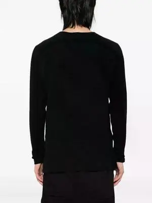LABEL UNDER CONSTRUCTION Crew-neck Jumper With Panelled Design