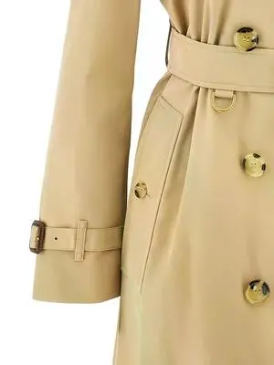 Burberry Double-breasted Cotton Trench Coat