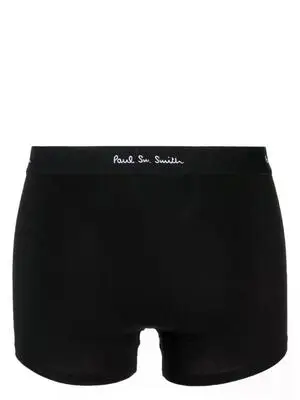 Paul Smith Logo-waistband Boxers - Black